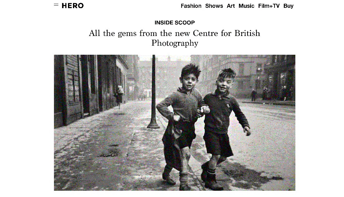 PRESS | CENTRE FOR BRITISH PHOTOGRAPHY