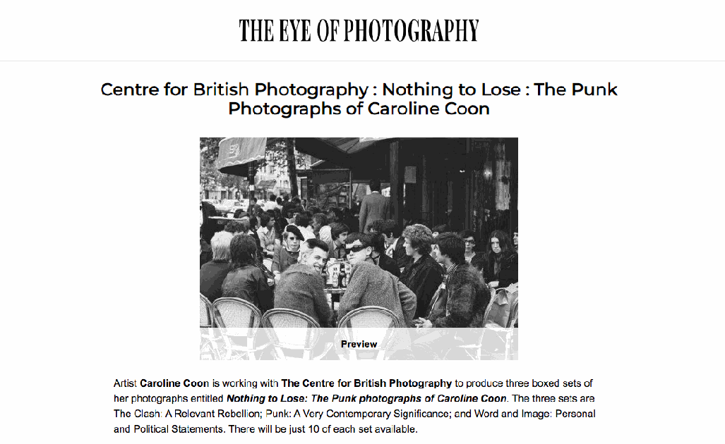 THE EYE OF PHOTOGRAPHY | CENTRE FOR BRITISH PHOTOGRAPHY
